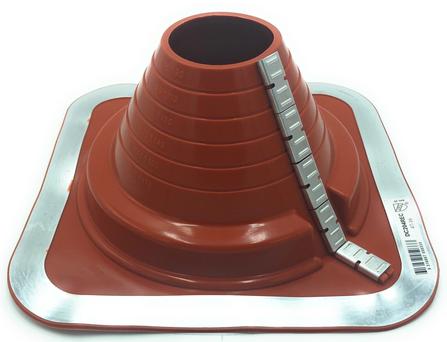Silicone Zipper Combo Square Base Pipe Boots - LDGSilicone
